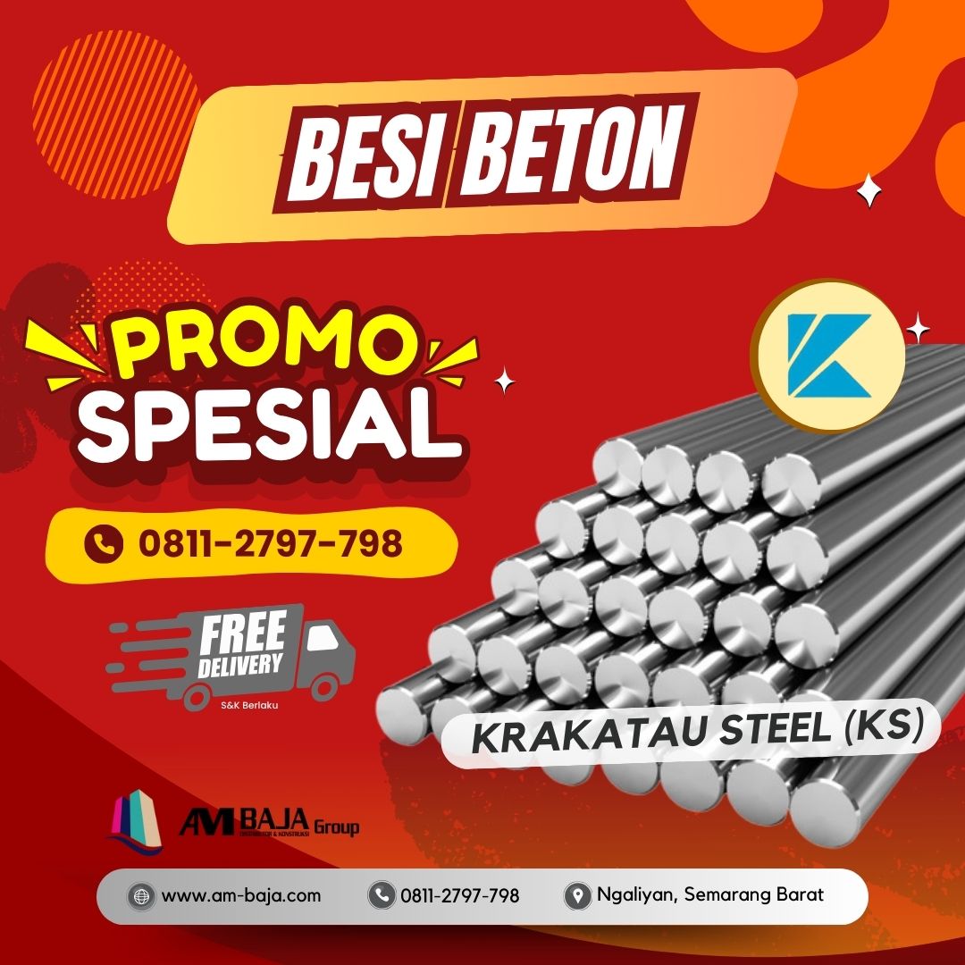 Pengertian Besi Beton Krakatau Steel (KS) – Besi Baja Semarang
