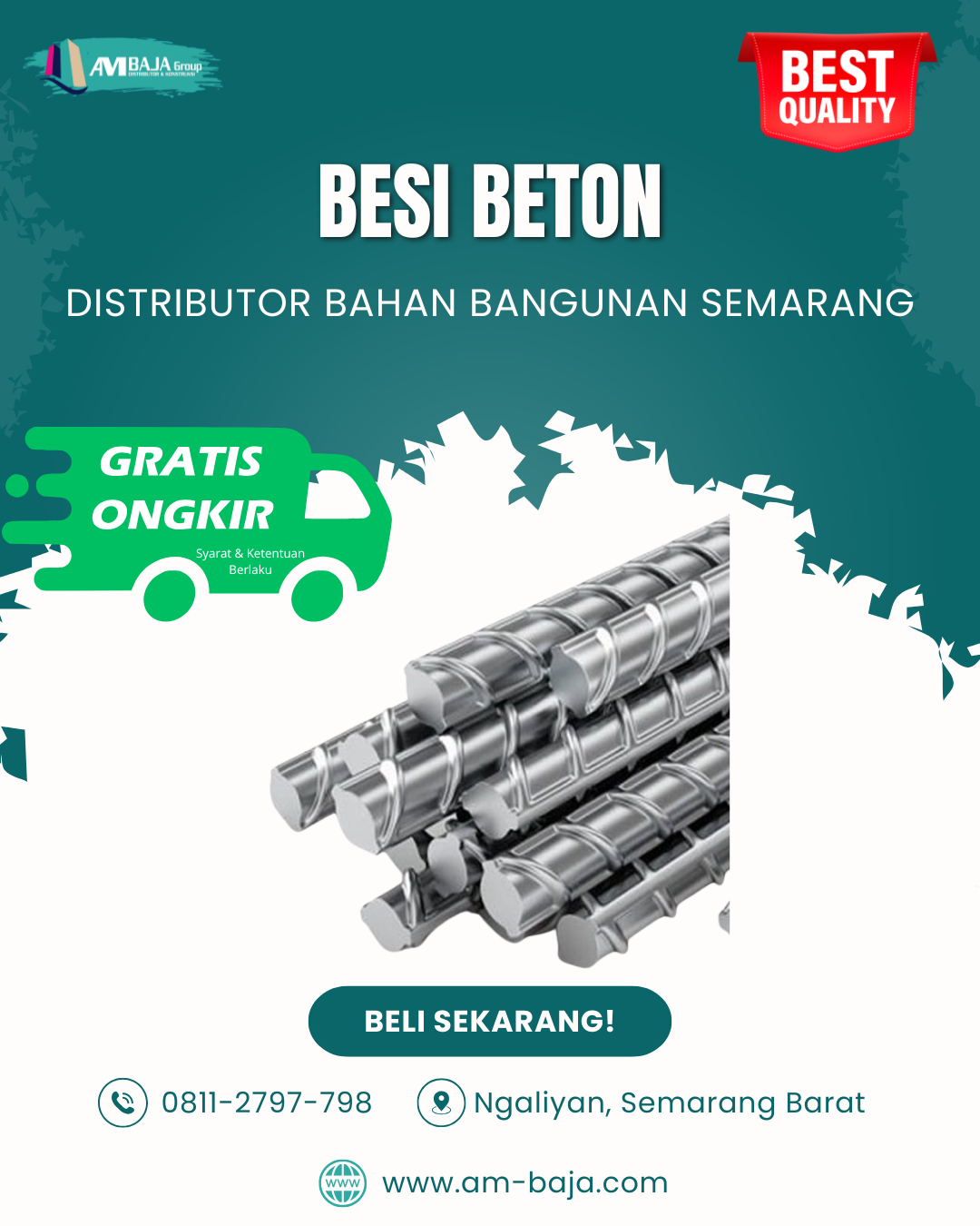 Jenis-Jenis Besi Beton – Besi Baja Semarang